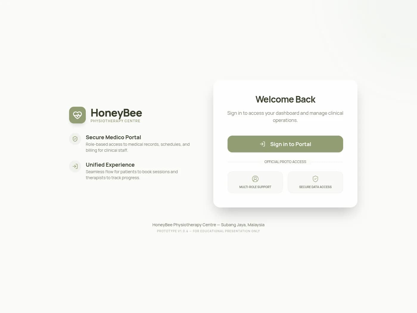 HoneyBee Medico Portal