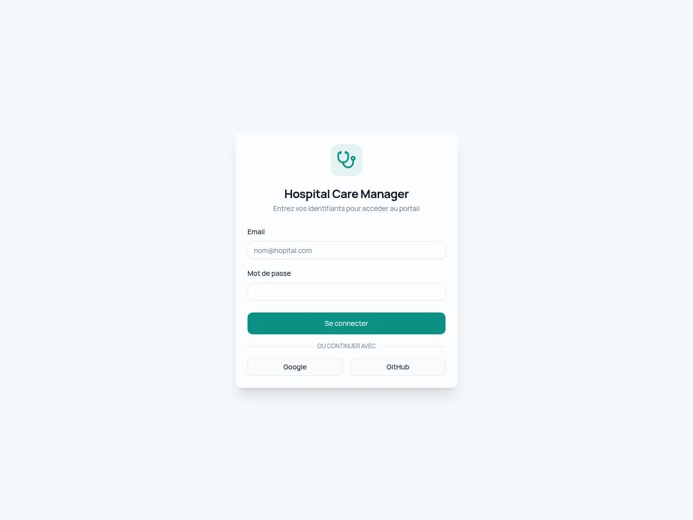 Hospital Care Manager