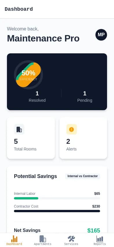 Hotel Maintenance Pro