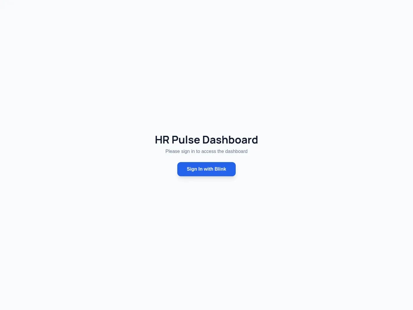 HR Pulse Dashboard
