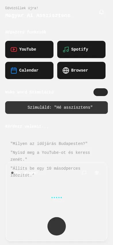 Hungarian Bixby Assistant