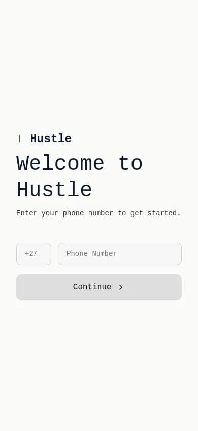 Hustle: Service Booking App