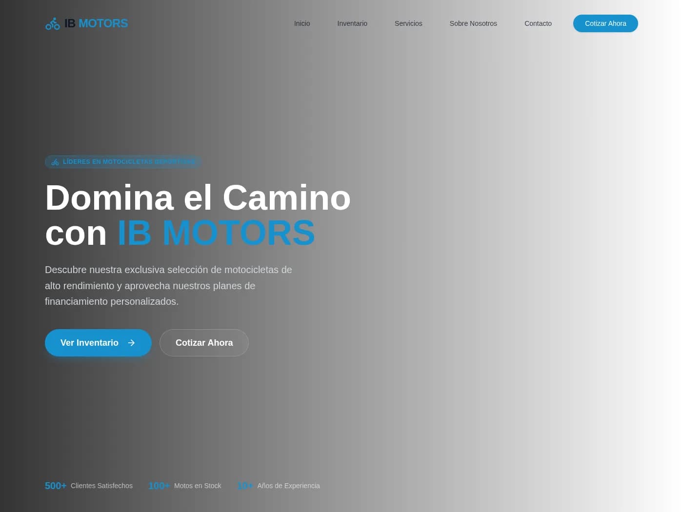 IB Motors Web Showcase