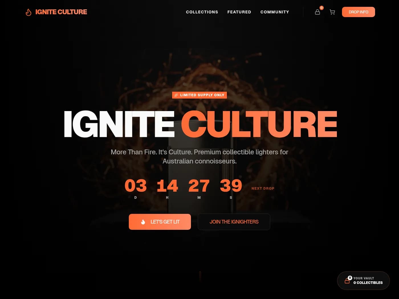 Ignite Culture Landing