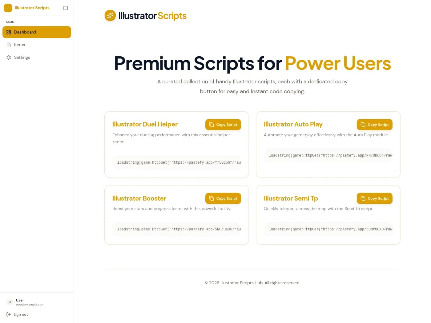 Illustrator Scripts Hub