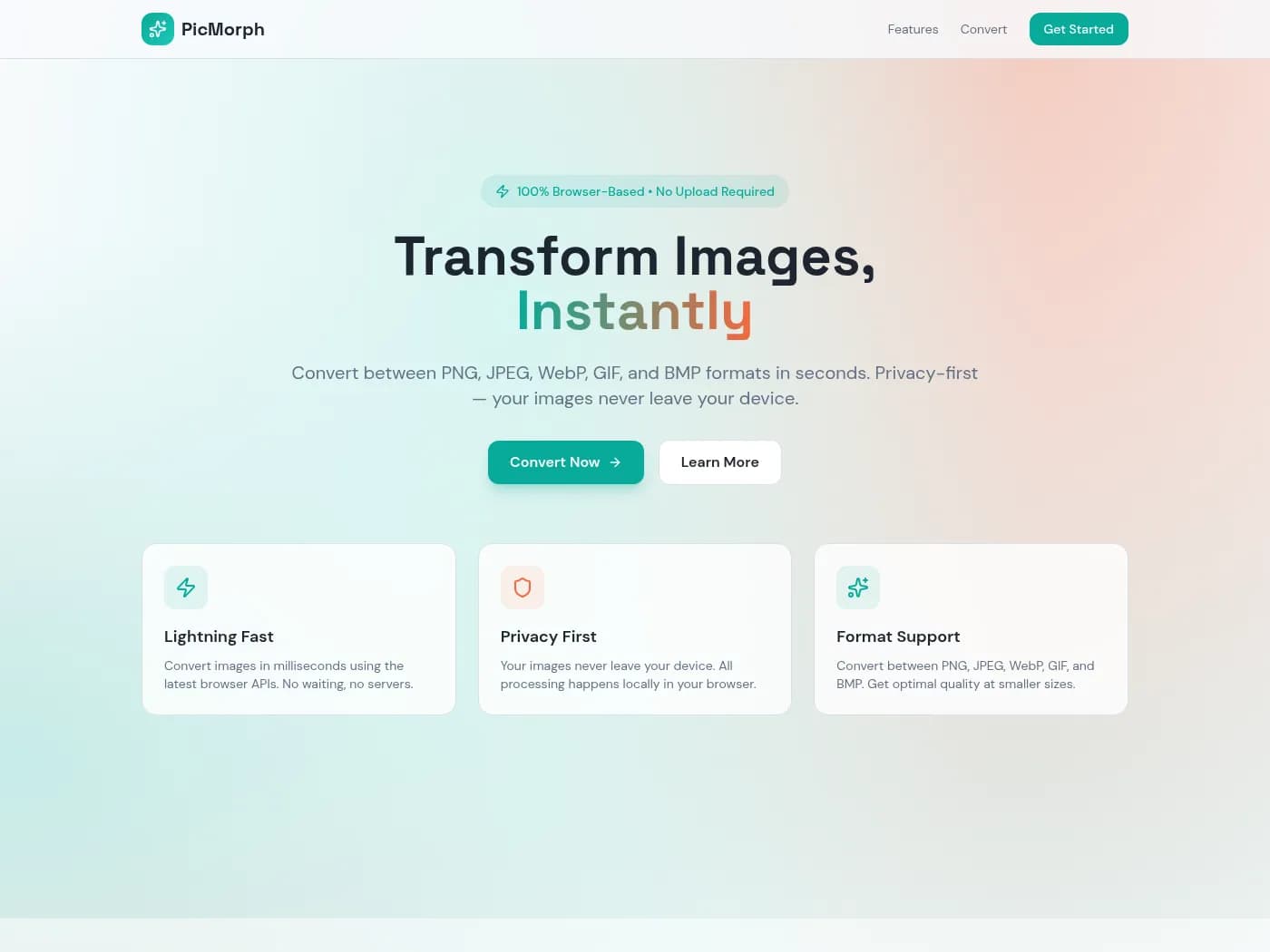 PicMorph Platform
