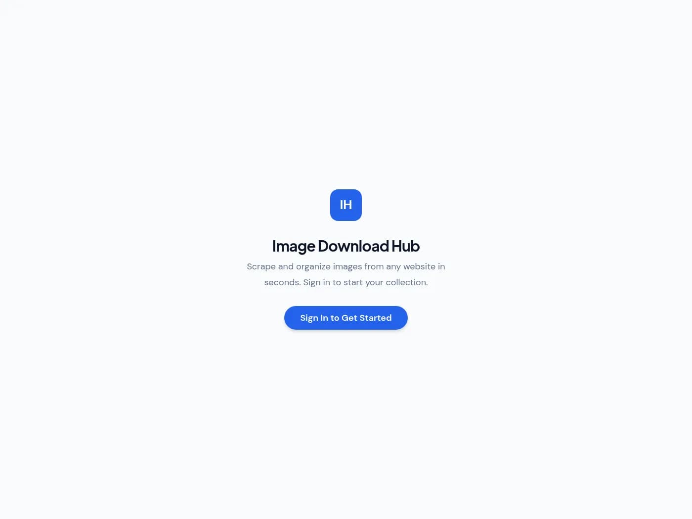 Image Download Hub