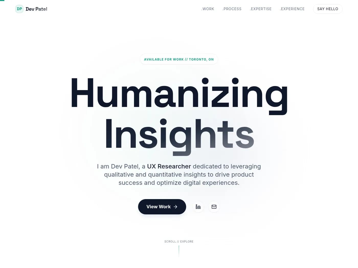 UX Researcher Portfolio