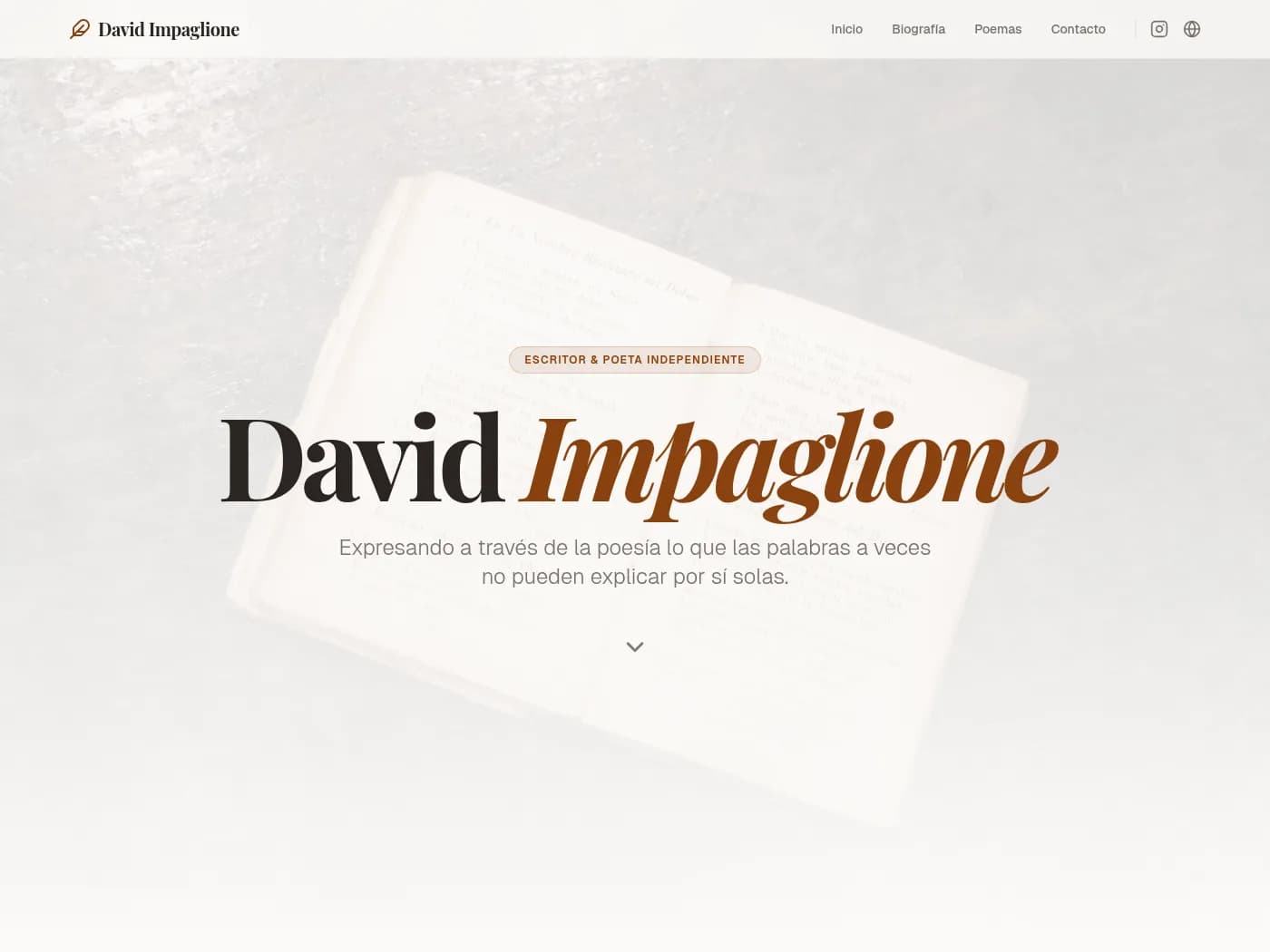 David Impaglione Poem Page