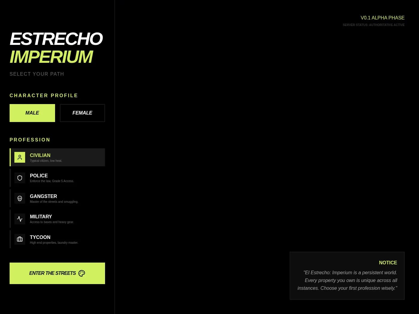 Estrecho: Imperium Core