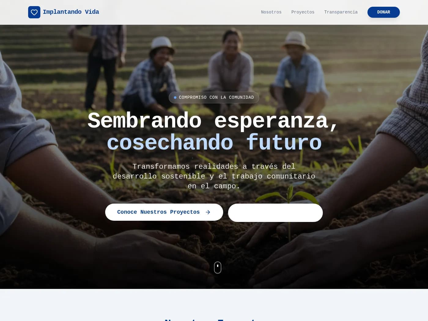 Implantando Vida Web