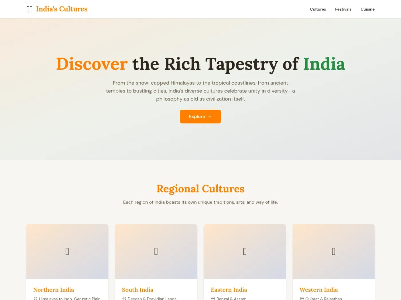 India Culture Showcase