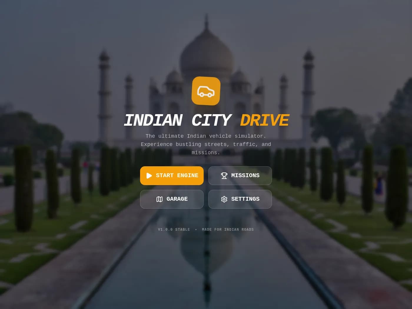 Indian City Drive Simulator