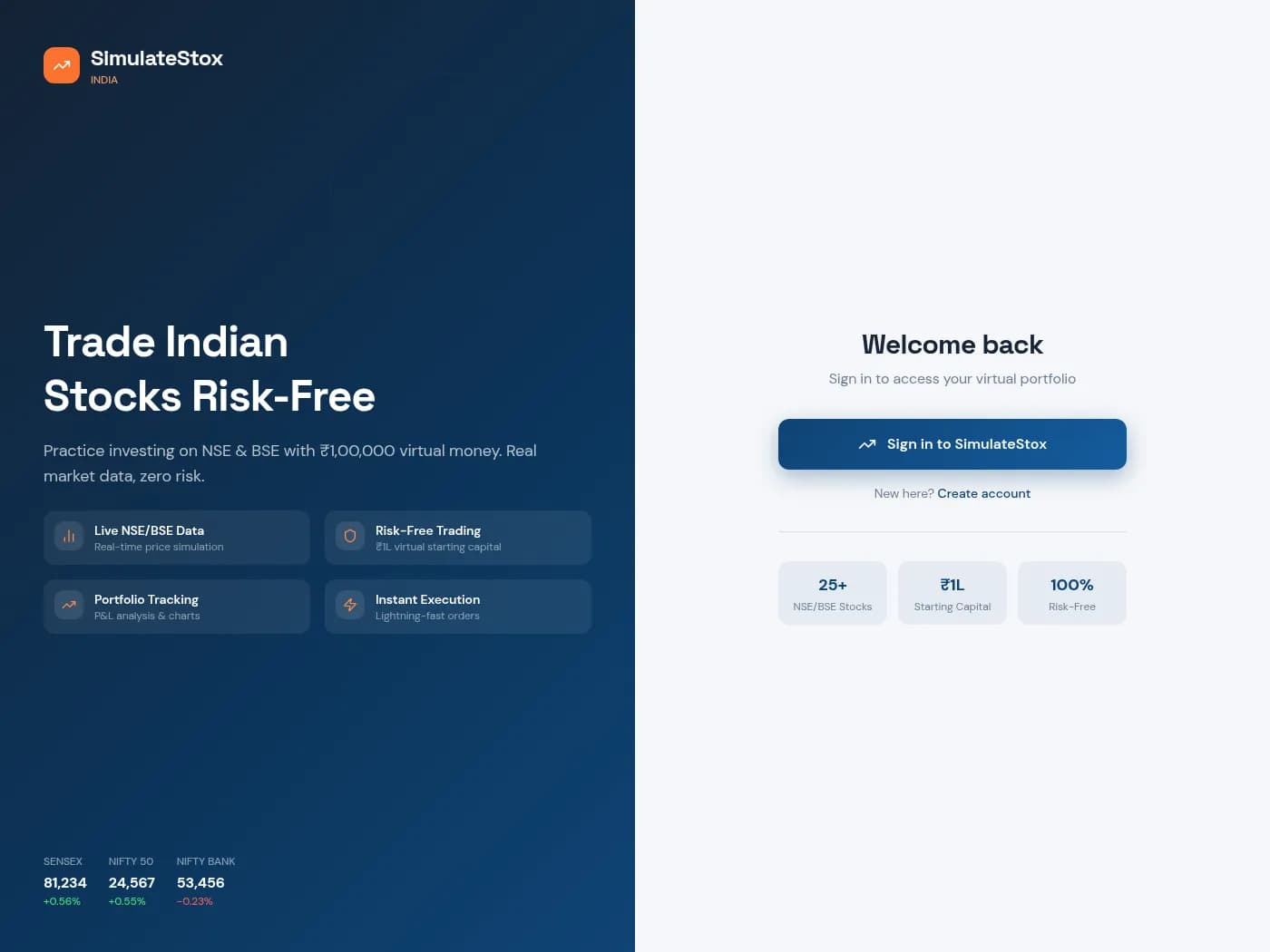 SimulateStox India