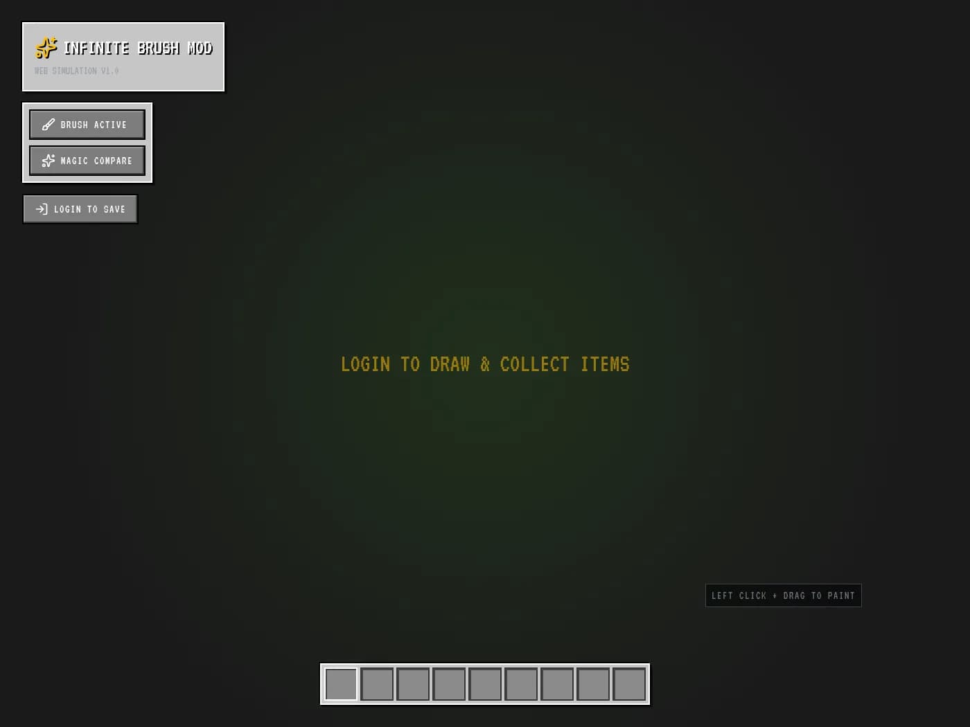 Infinite Brush Mod