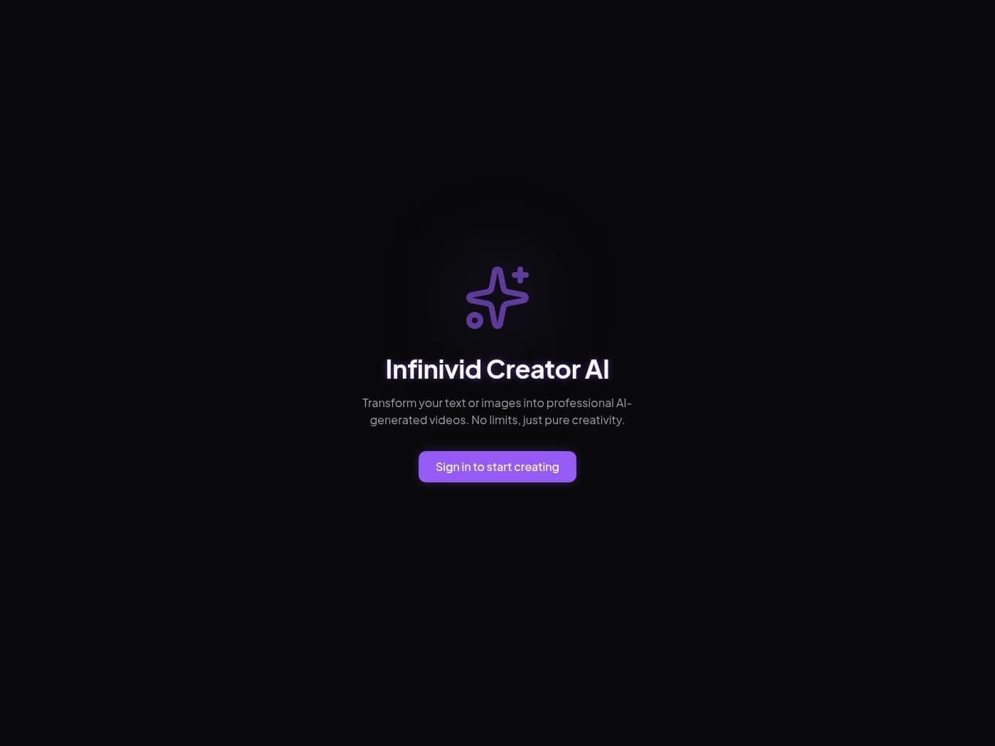 Infinivid Creator AI
