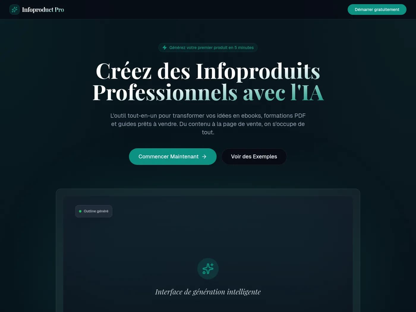 Infoproduct Generator Pro