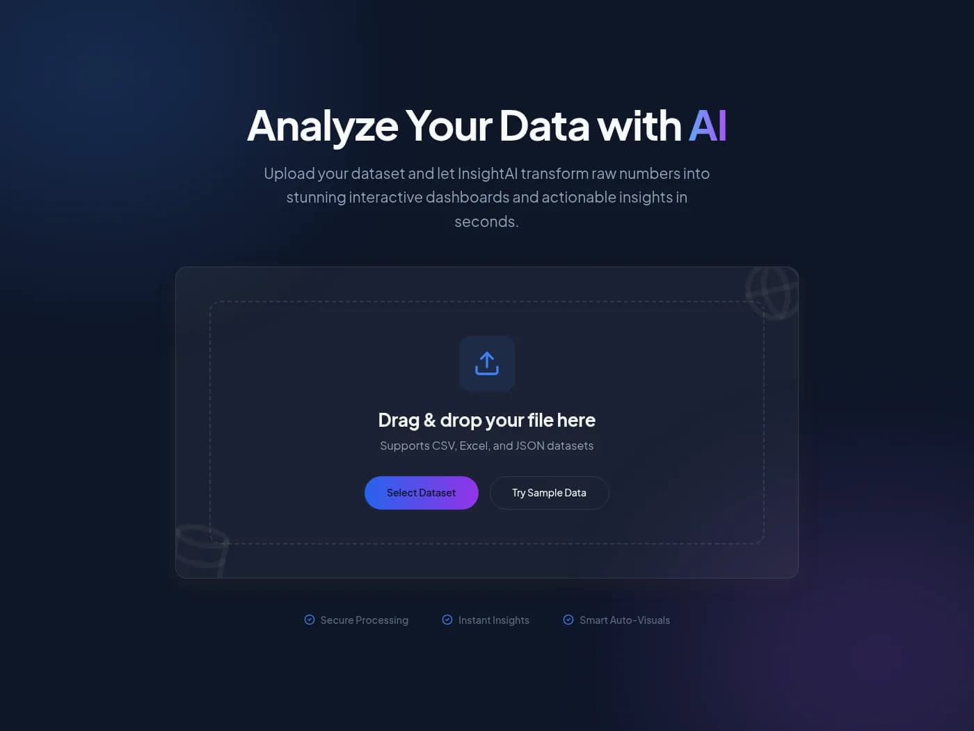 InsightAI Analytics Platform