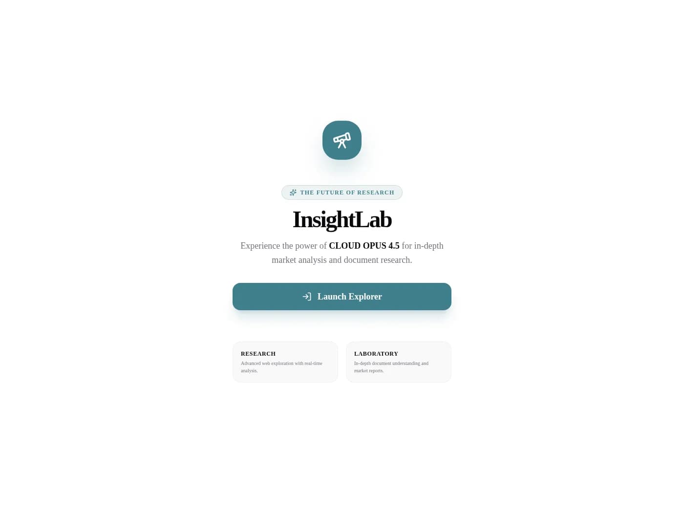 InsightLab AI Explorer
