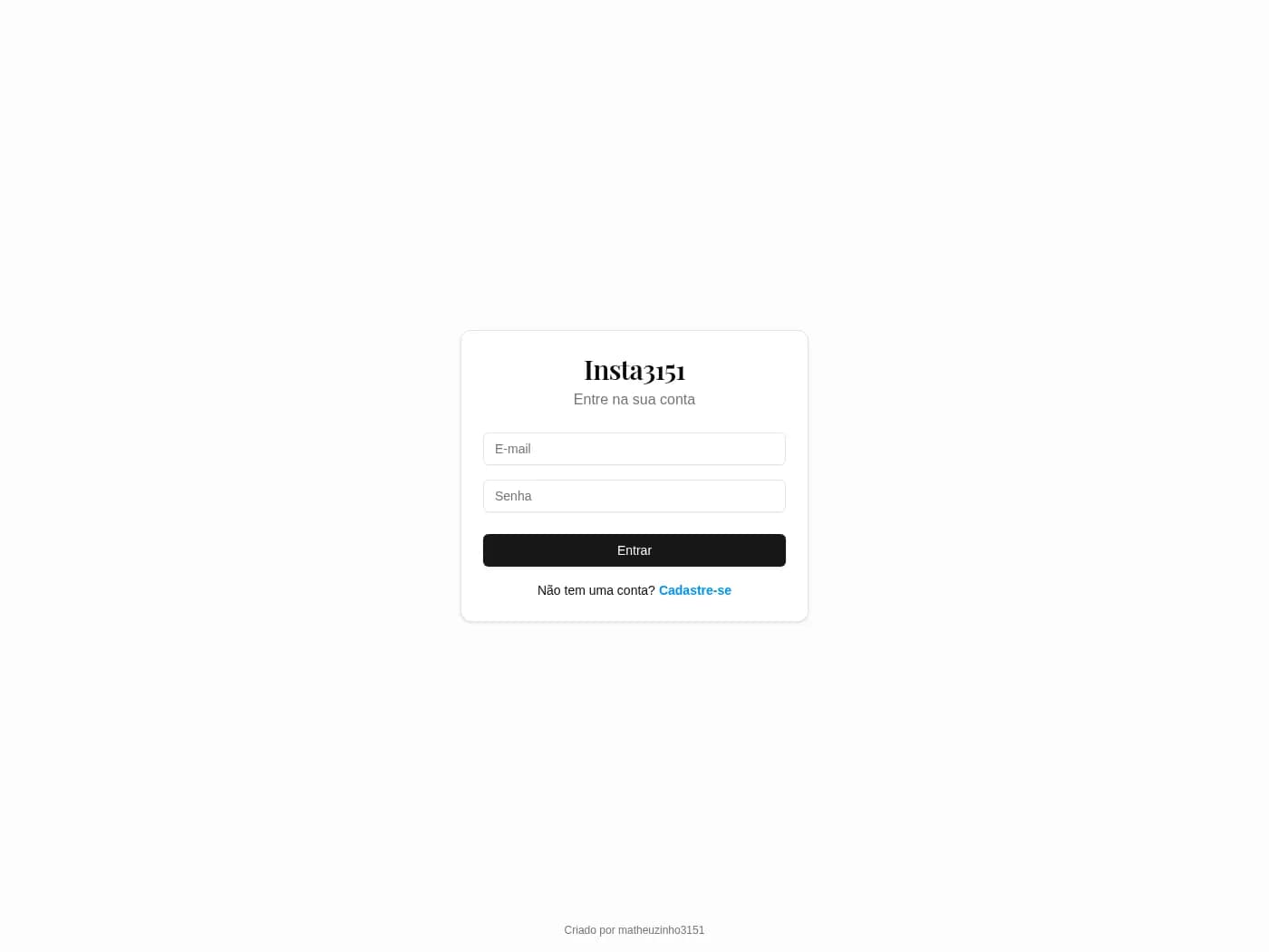 Insta3151 Social Platform
