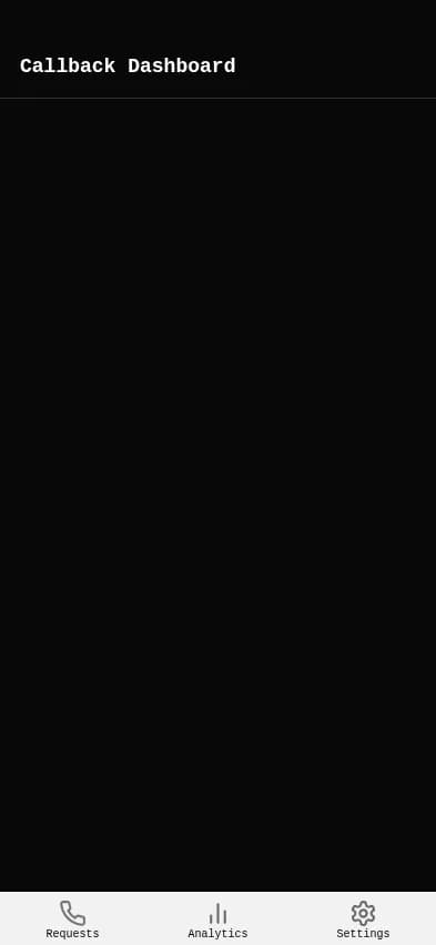 Instant Callback Widget