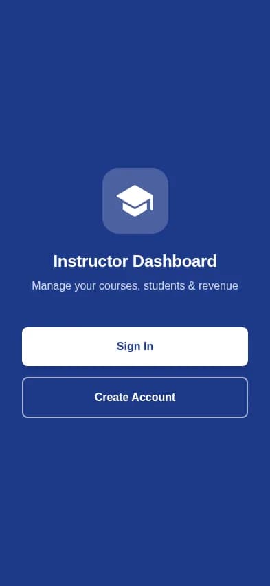 Instructor Dashboard Pro