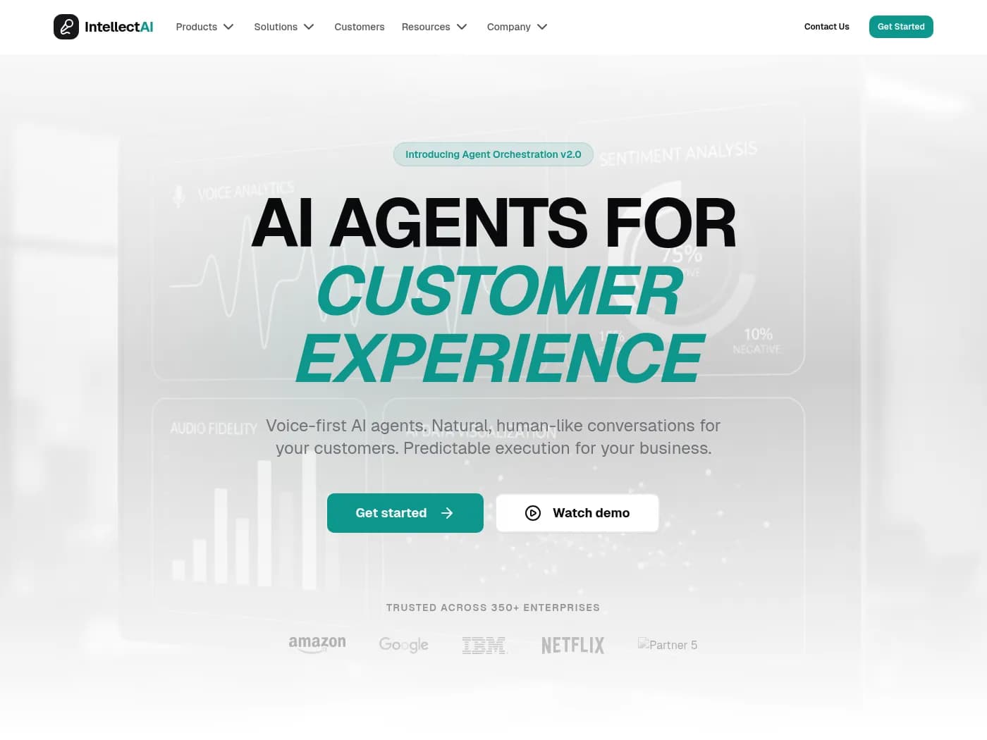 IntellectAI Voice Analytics
