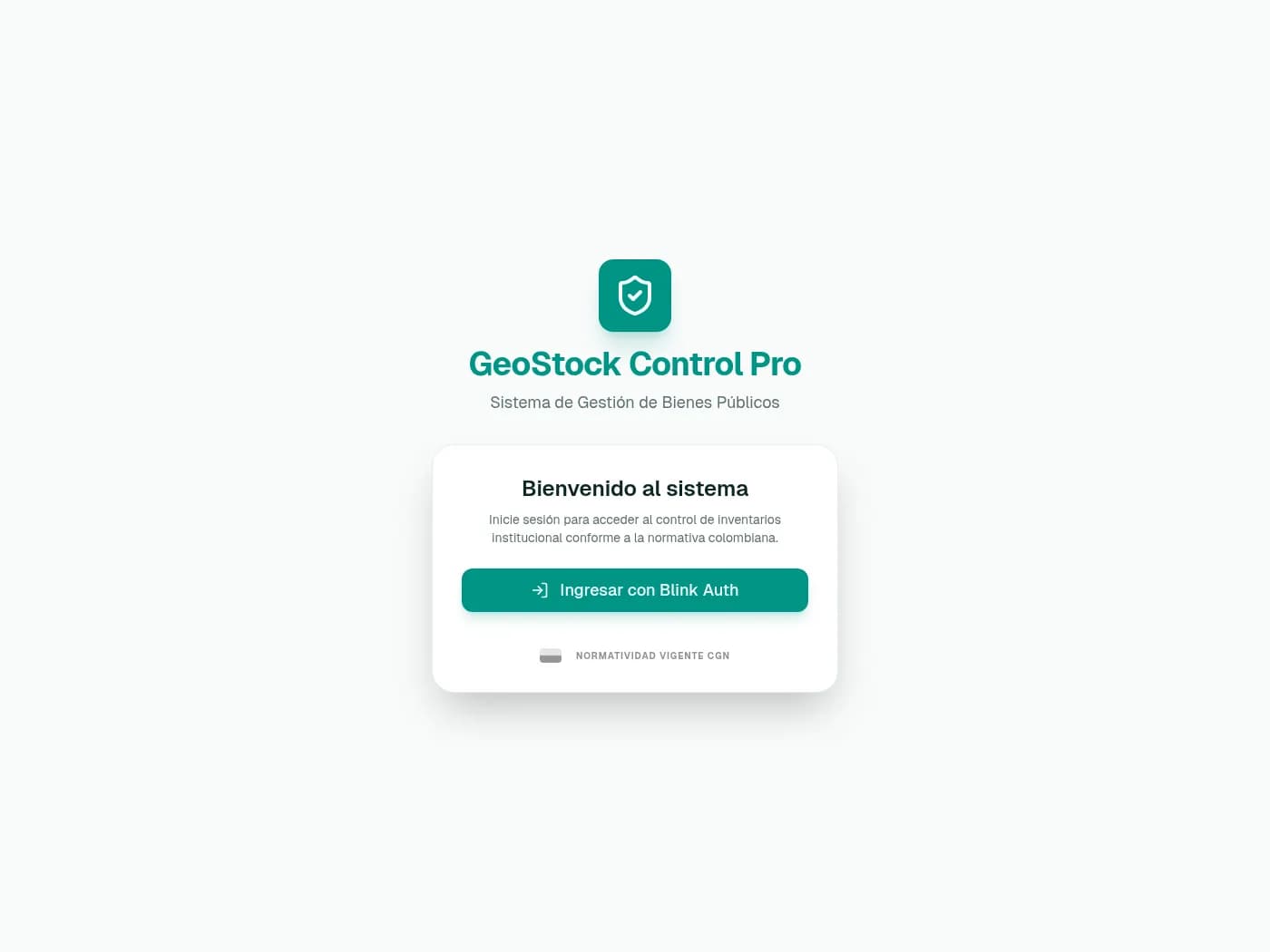 GeoStock Control Pro