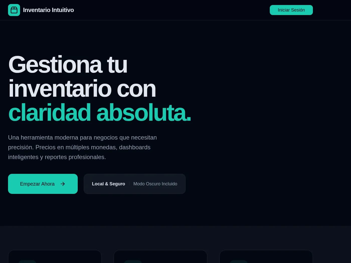 Inventario Intuitivo