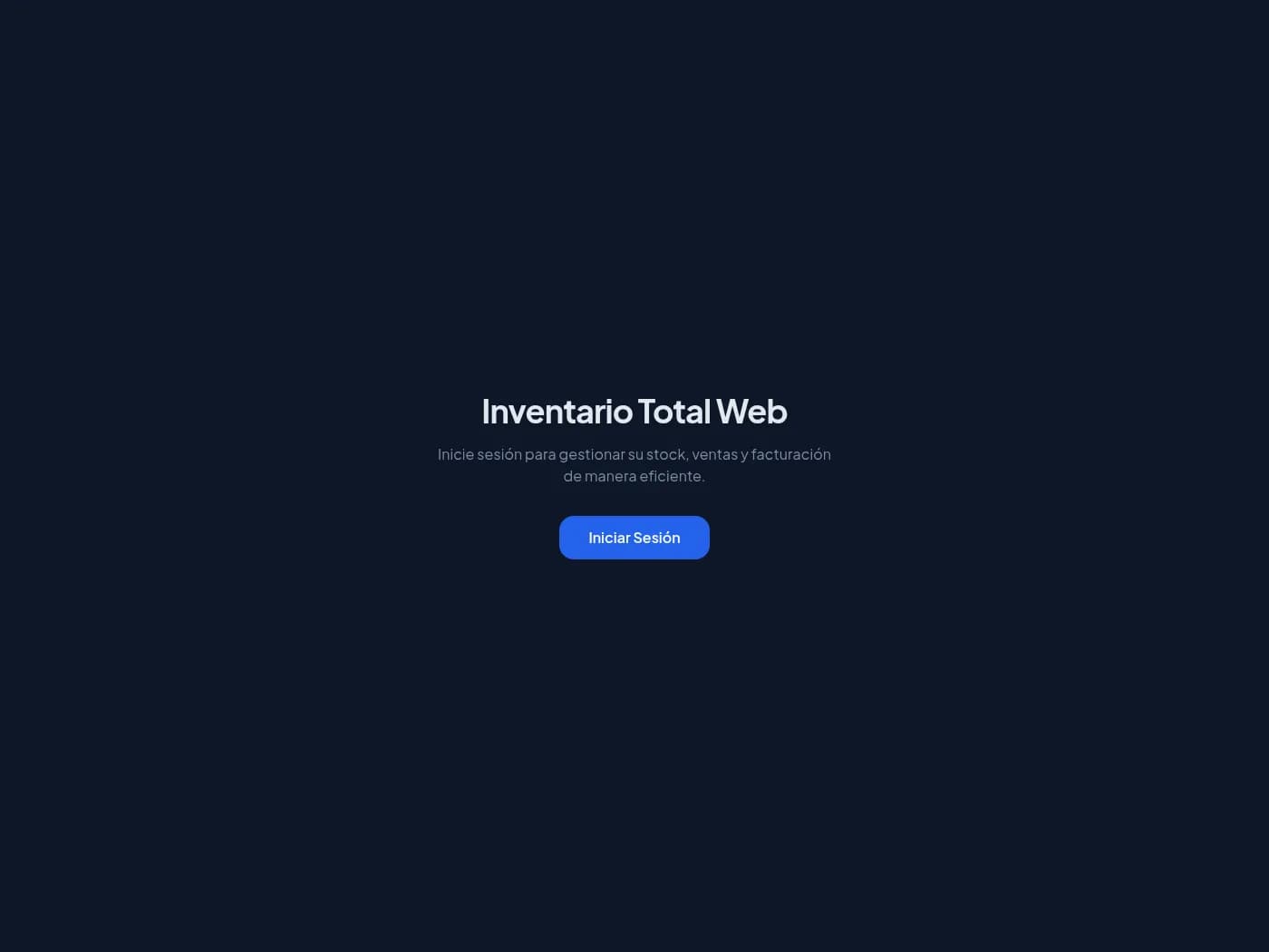Inventarios Total Web