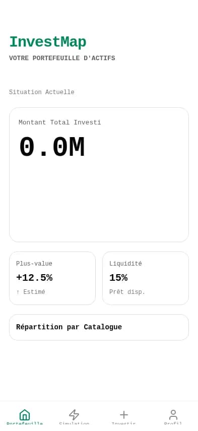InvestMap Portfolio App