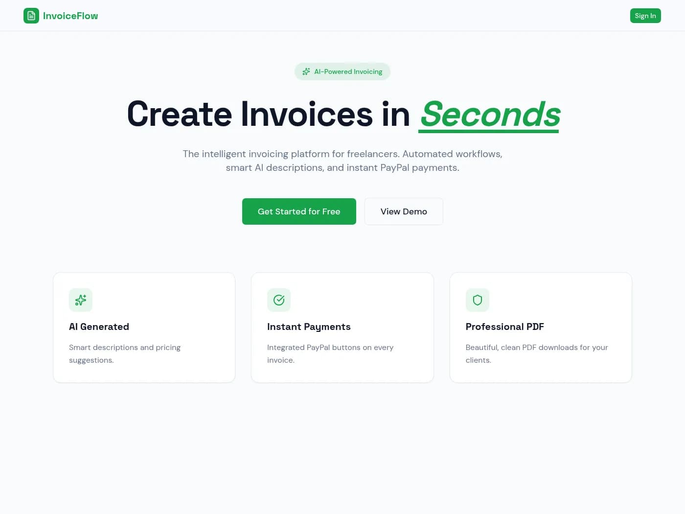 InvoiceFlow AI