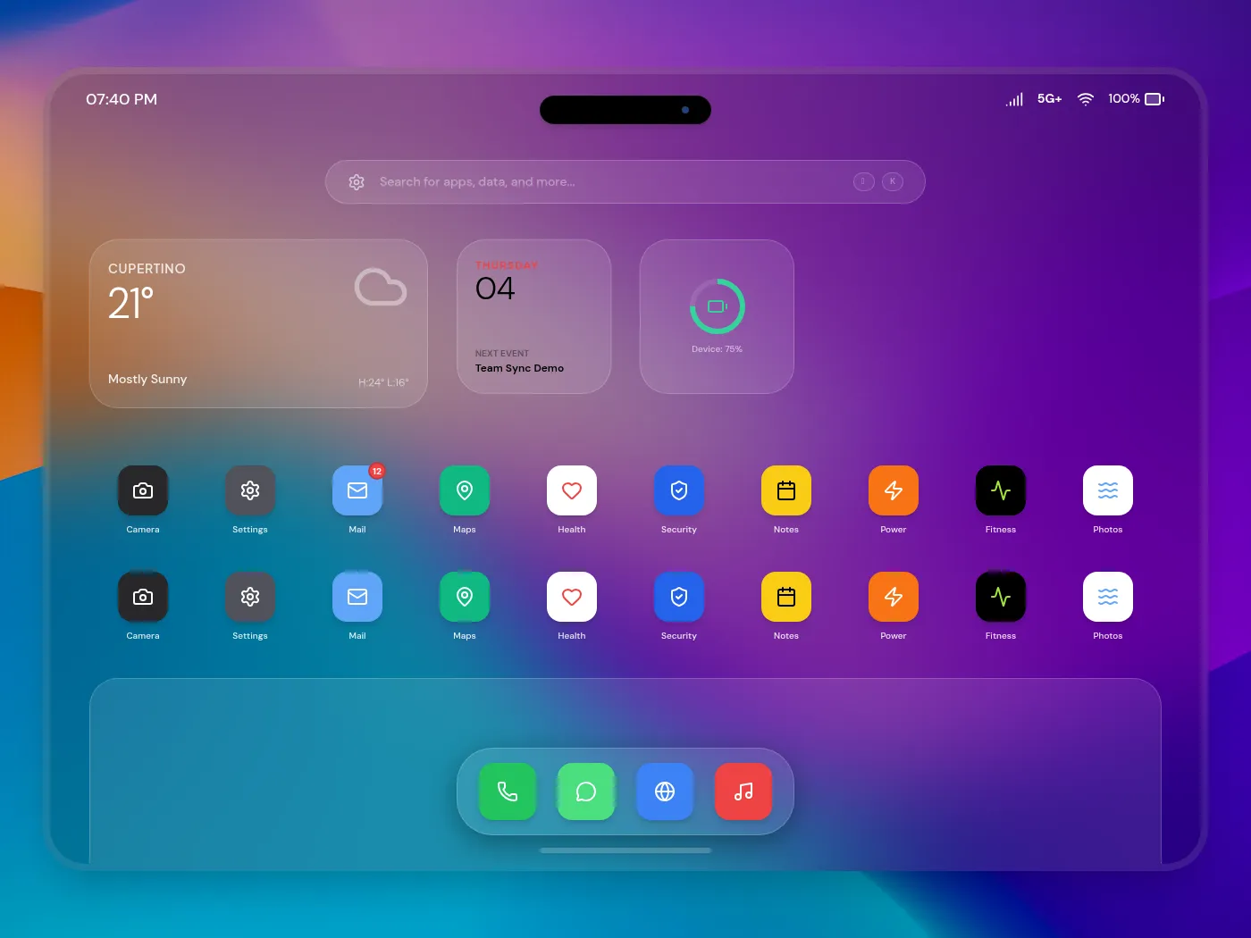 iOS 26 Web Simulator