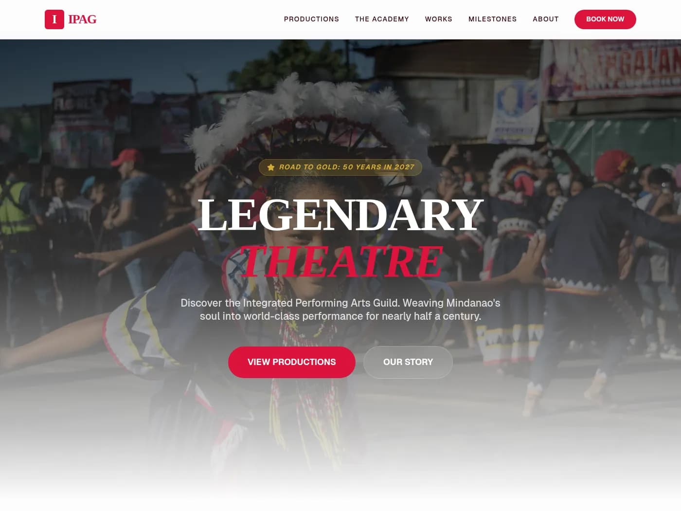 Ipagarts Portfolio Site