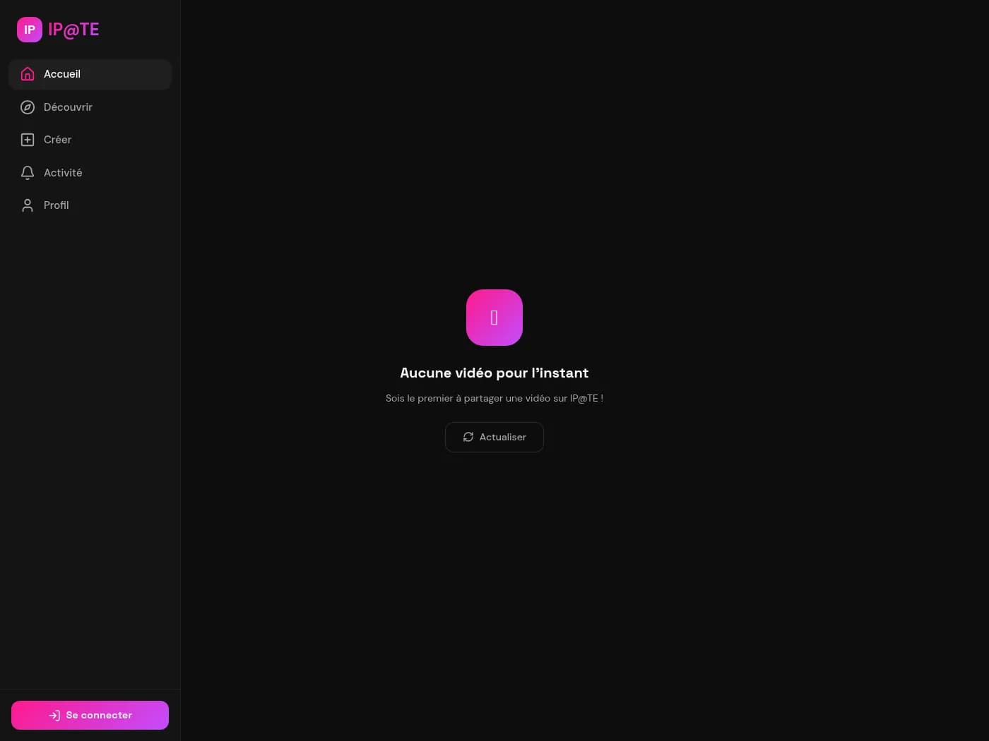 IP@TE Video Short App