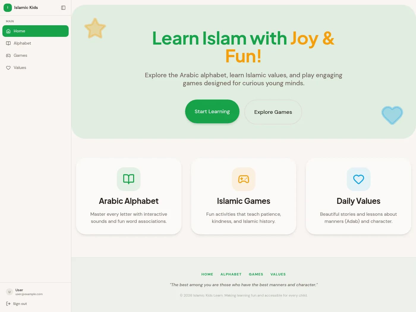 Islamic Kids Learn