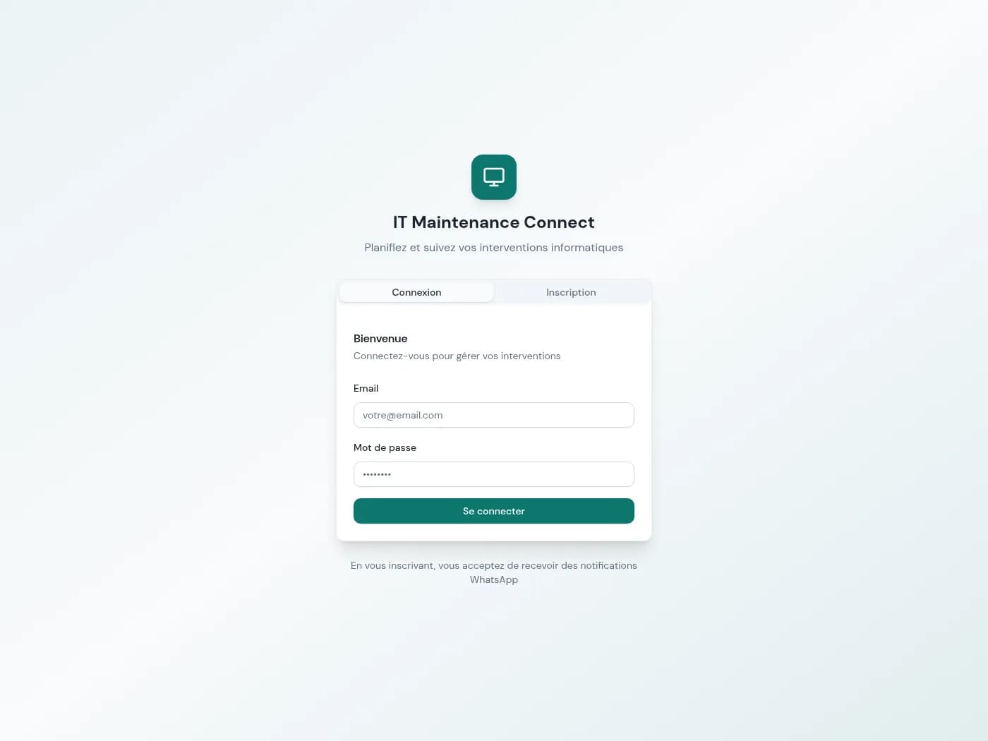 RDV & Maintenance IT Connect