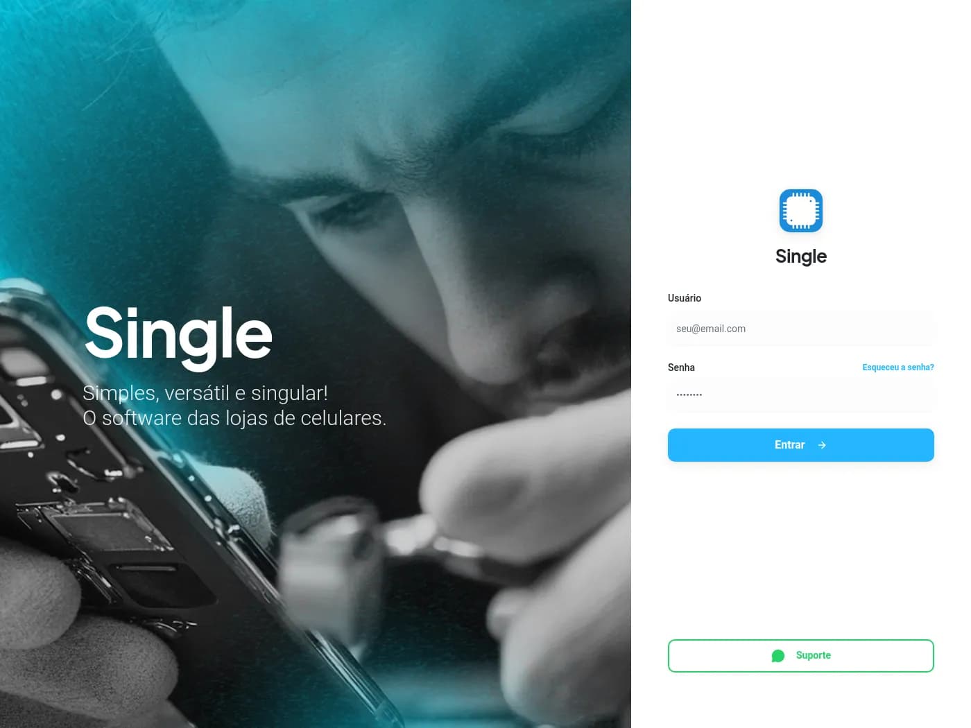 iTechSingle Login Portal