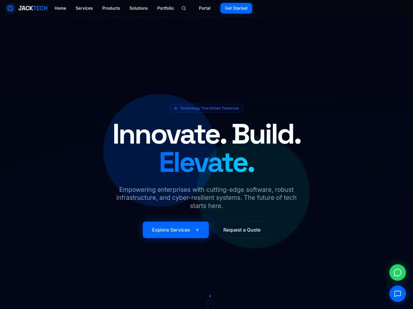 Jack Tech Futurist Site