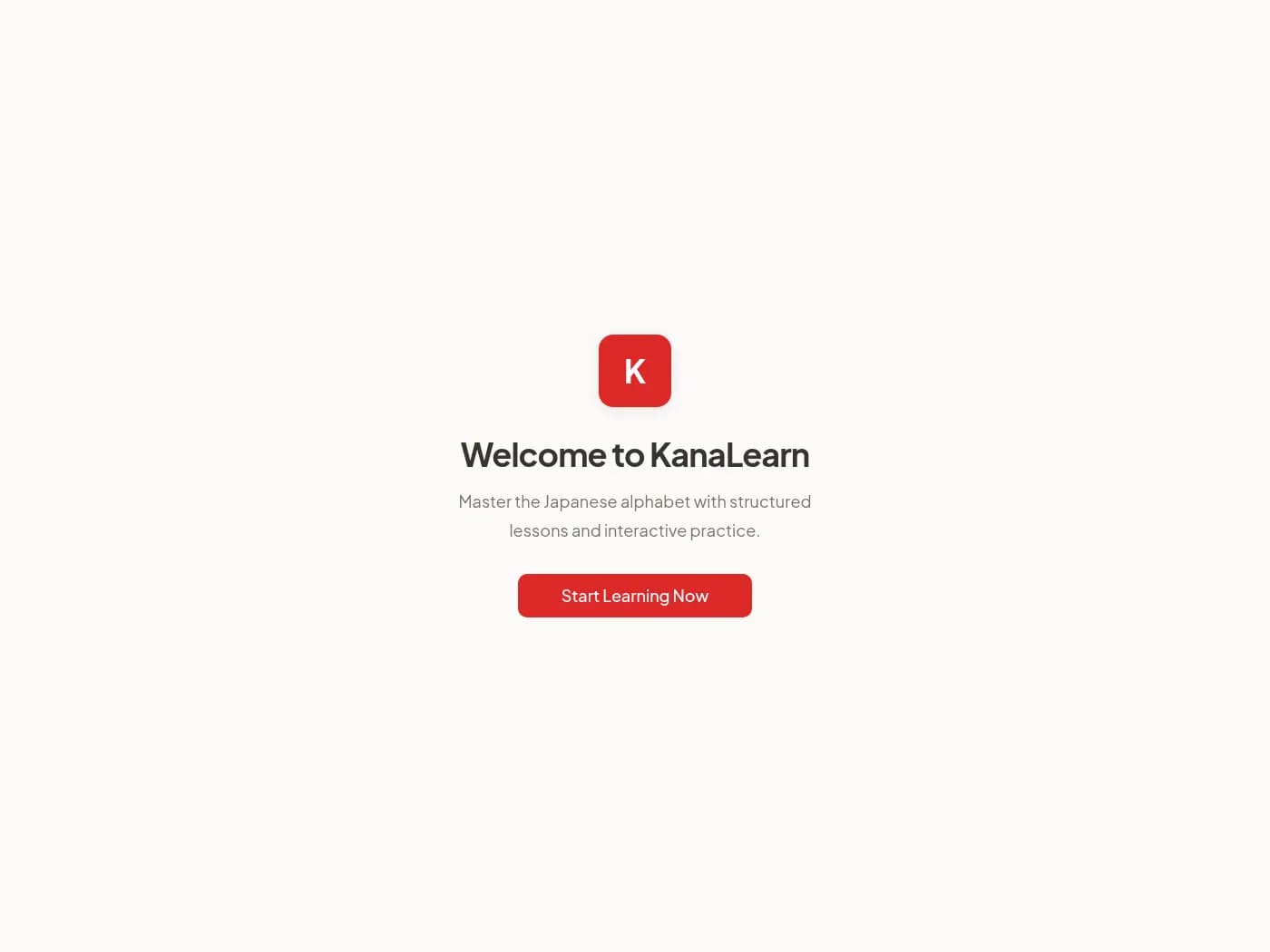 KanaLearn