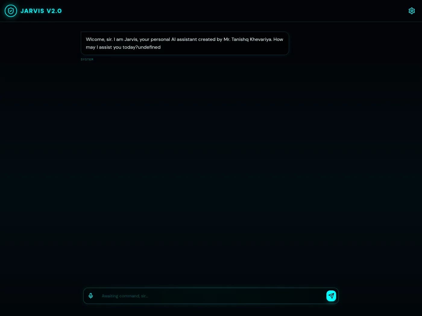 Jarvis AI Chatbot