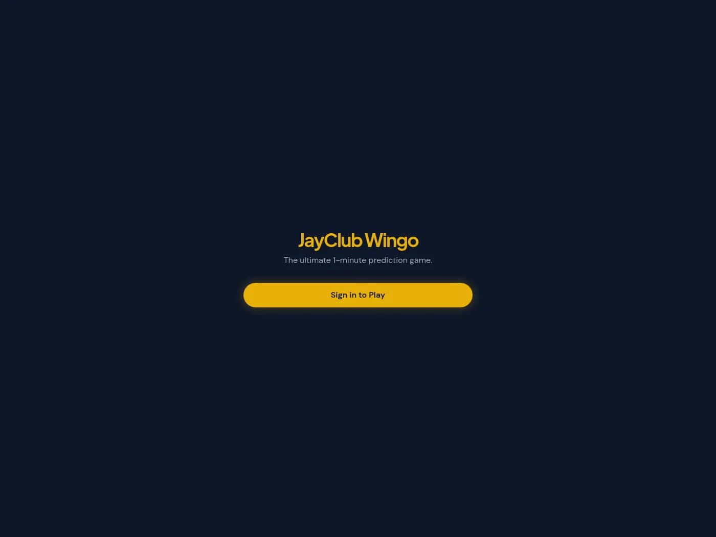 JayClub Wingo Game