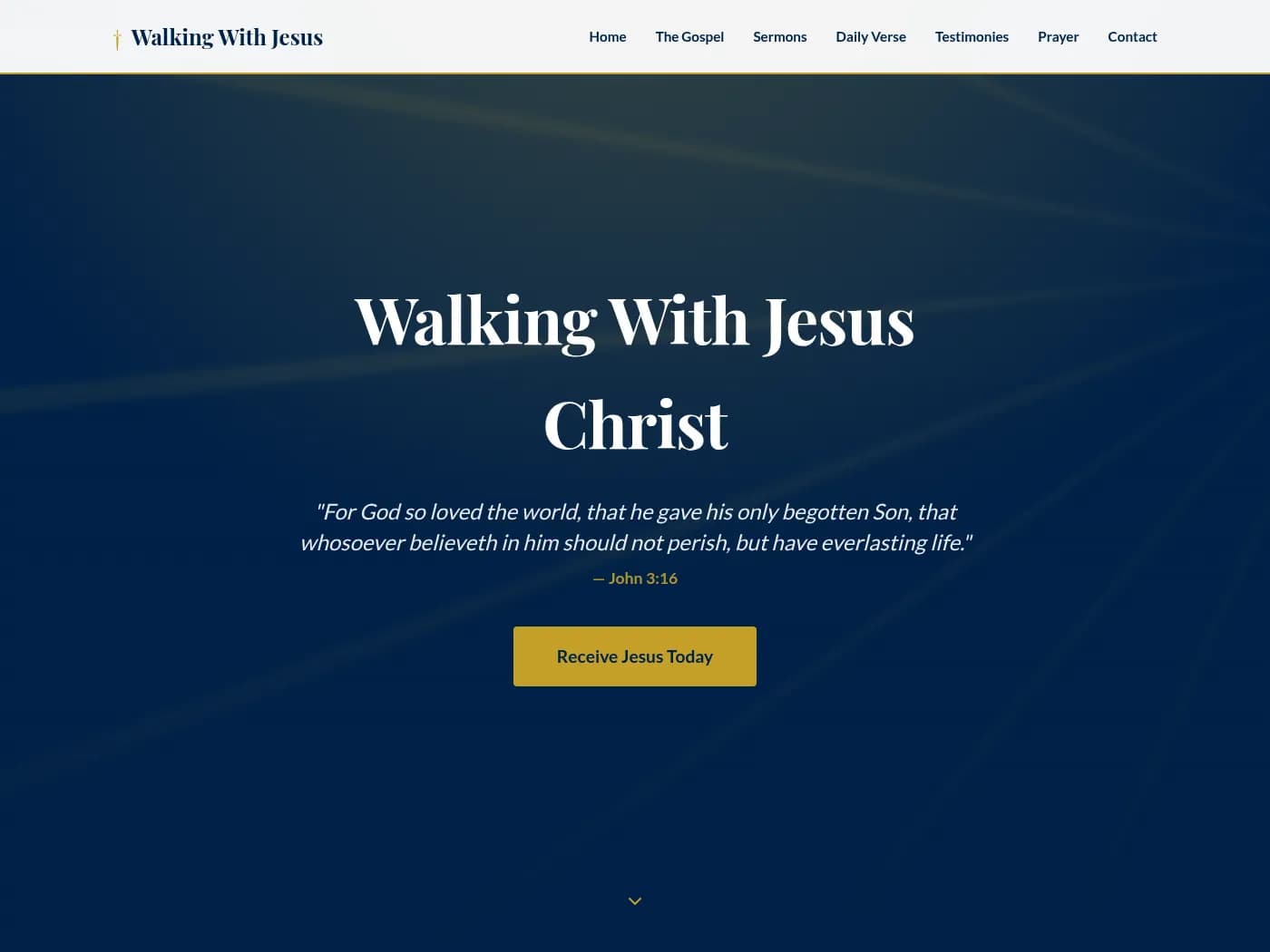 Walking With Jesus Christ