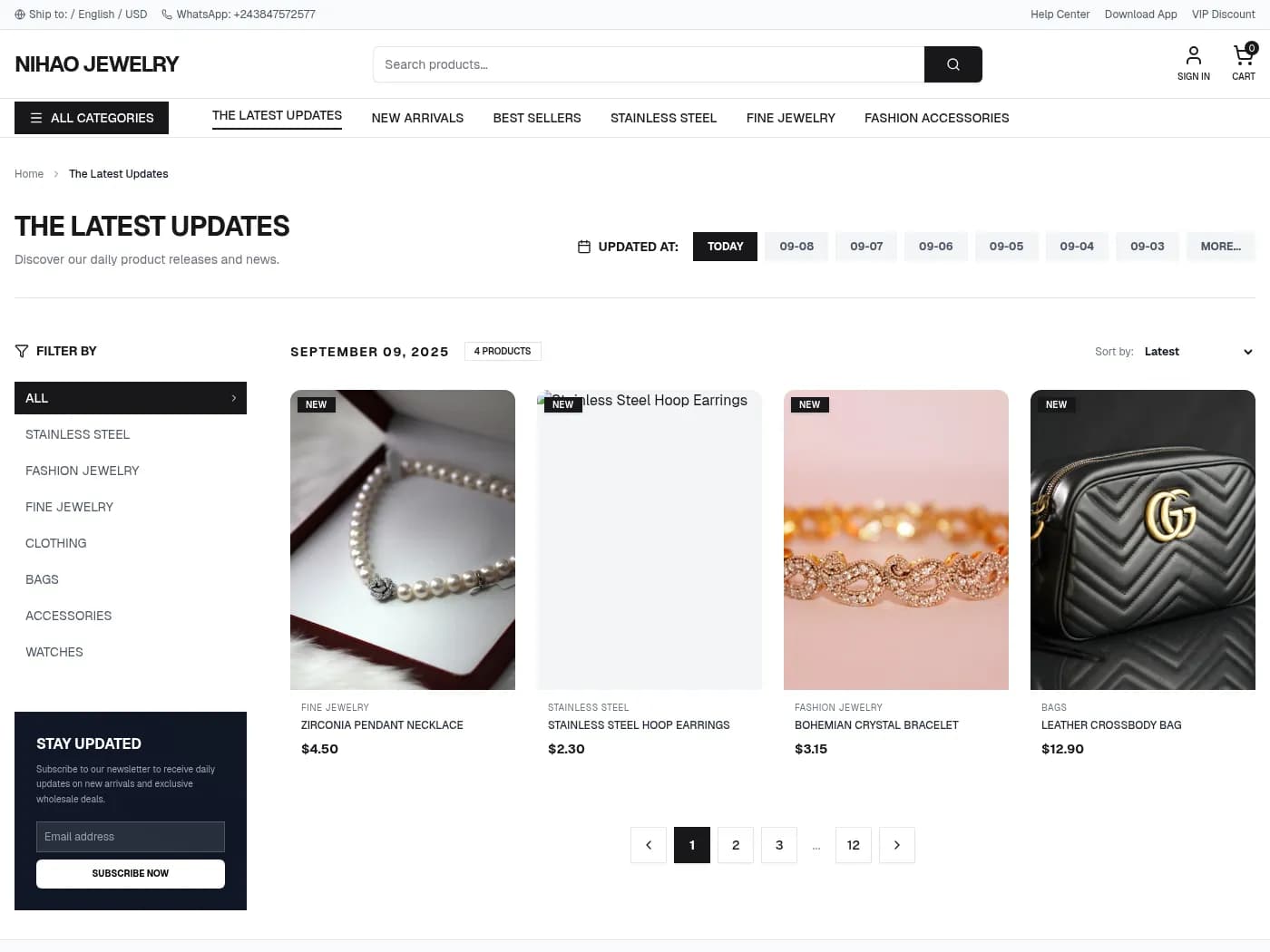Jewelry Update Portal