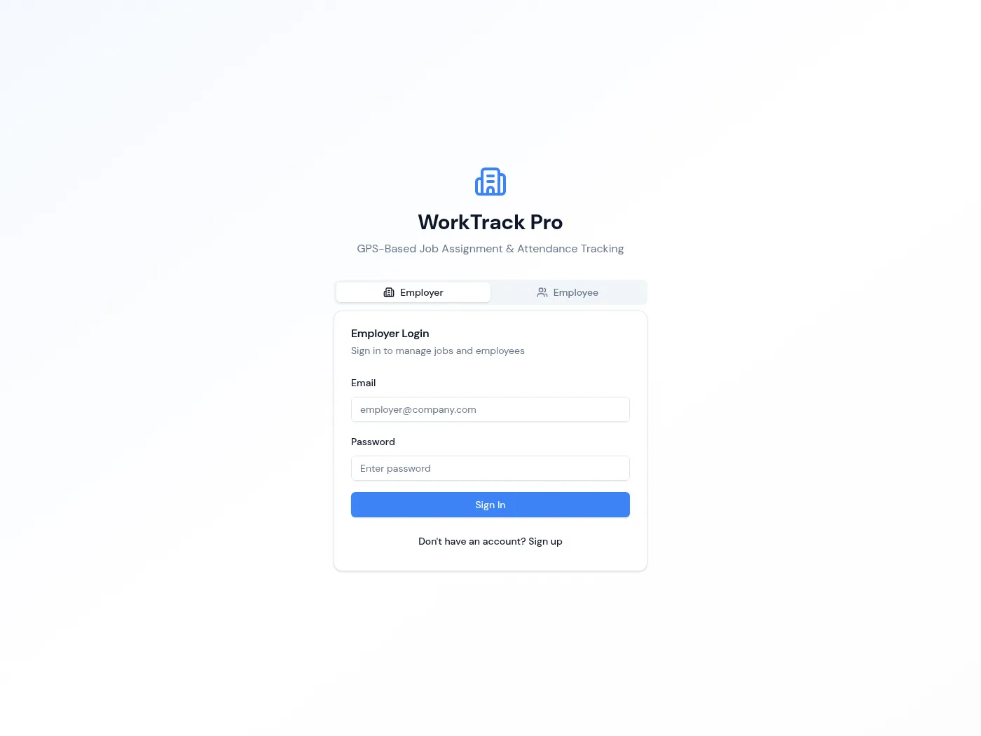 Job Assignment & GPS Attendance Platform for Employers