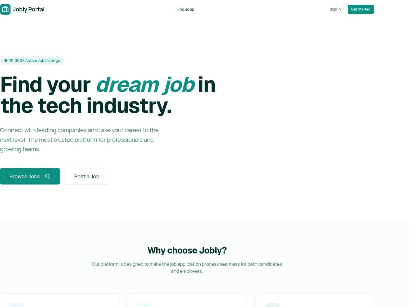 Jobly Portal