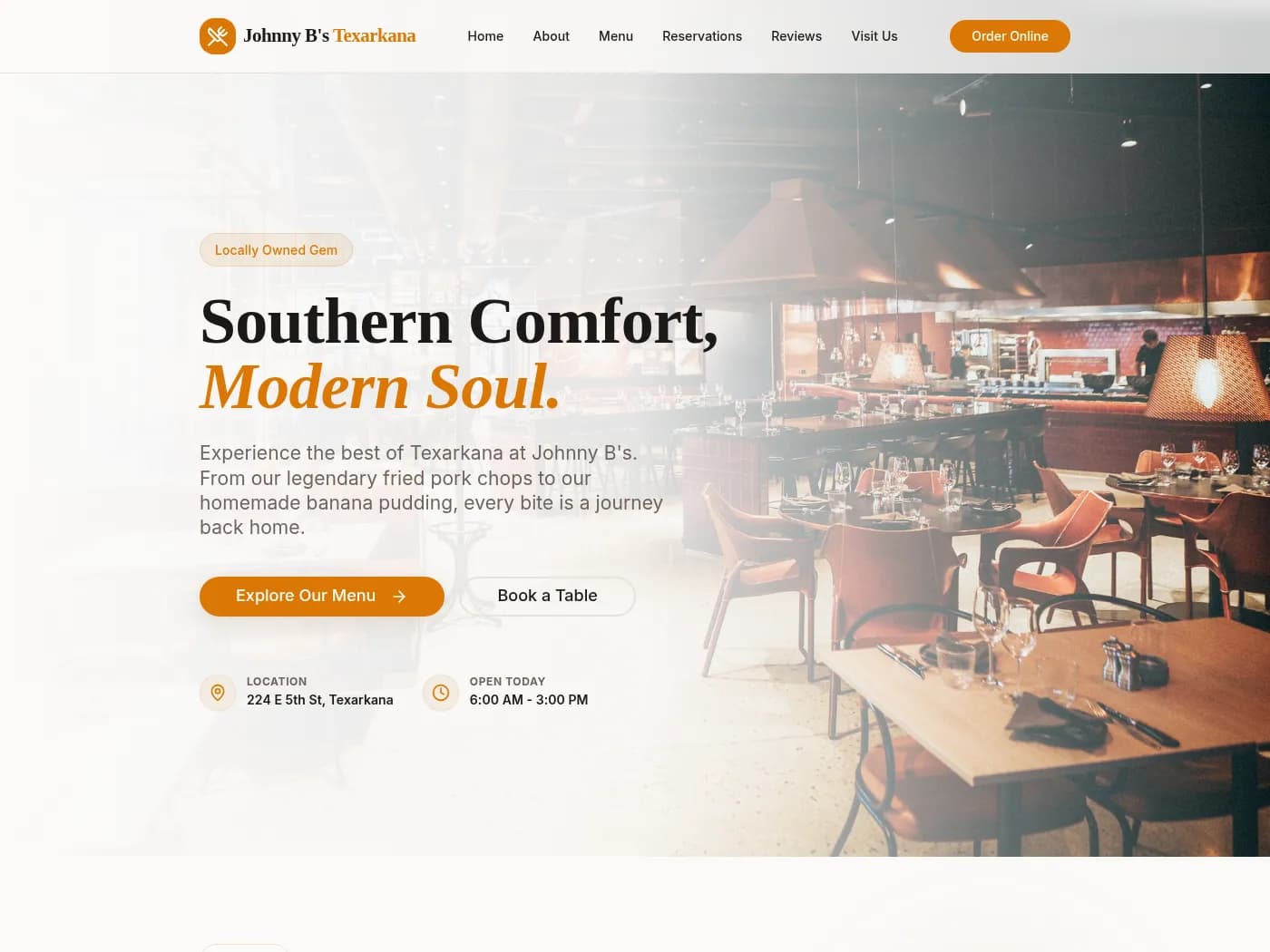 Johnny B's Modern Web