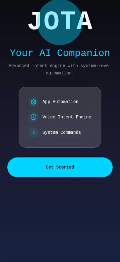 Jota Voice Assistant