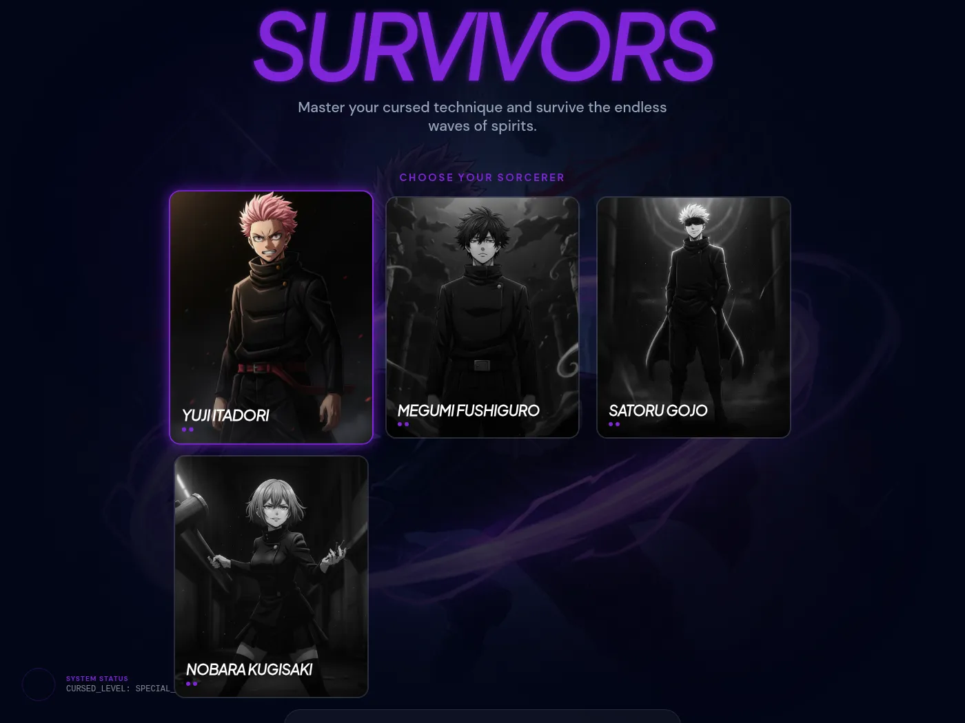 Jujutsu Kaisen Game