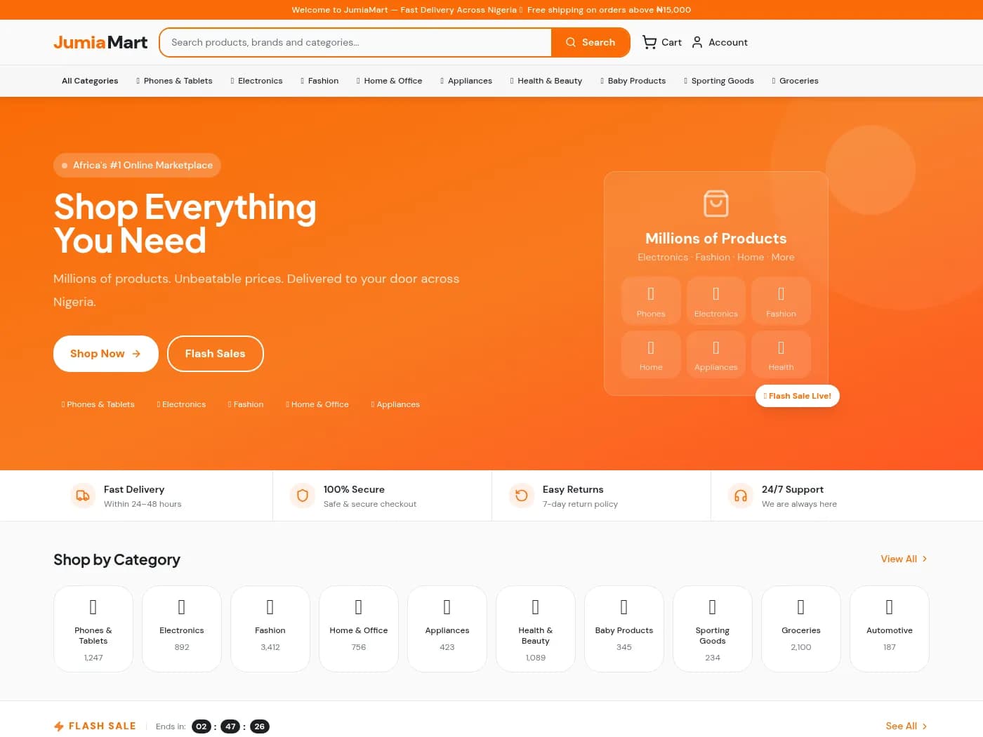 Jumia-Like Marketplace